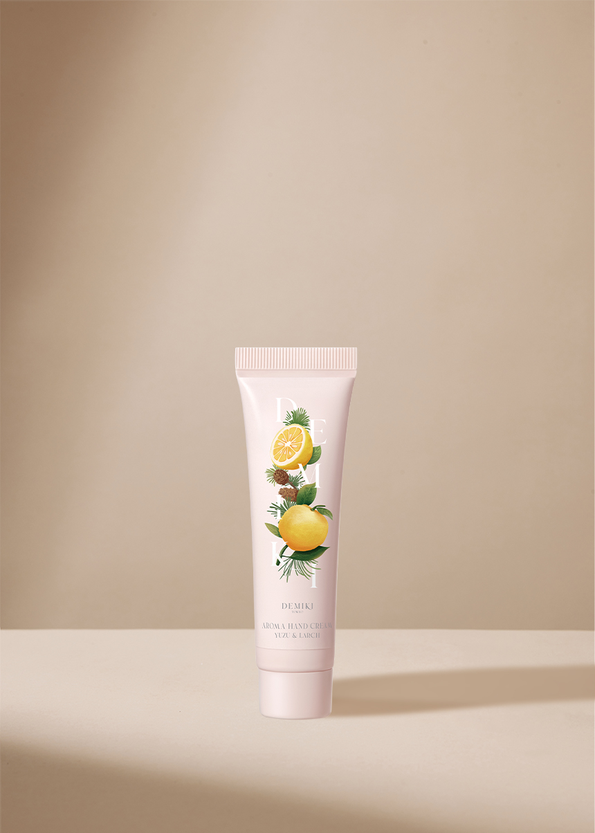 Protect and Nourish Your Hands with DEMIKI Yuzu & Larch Aroma Hand Cream