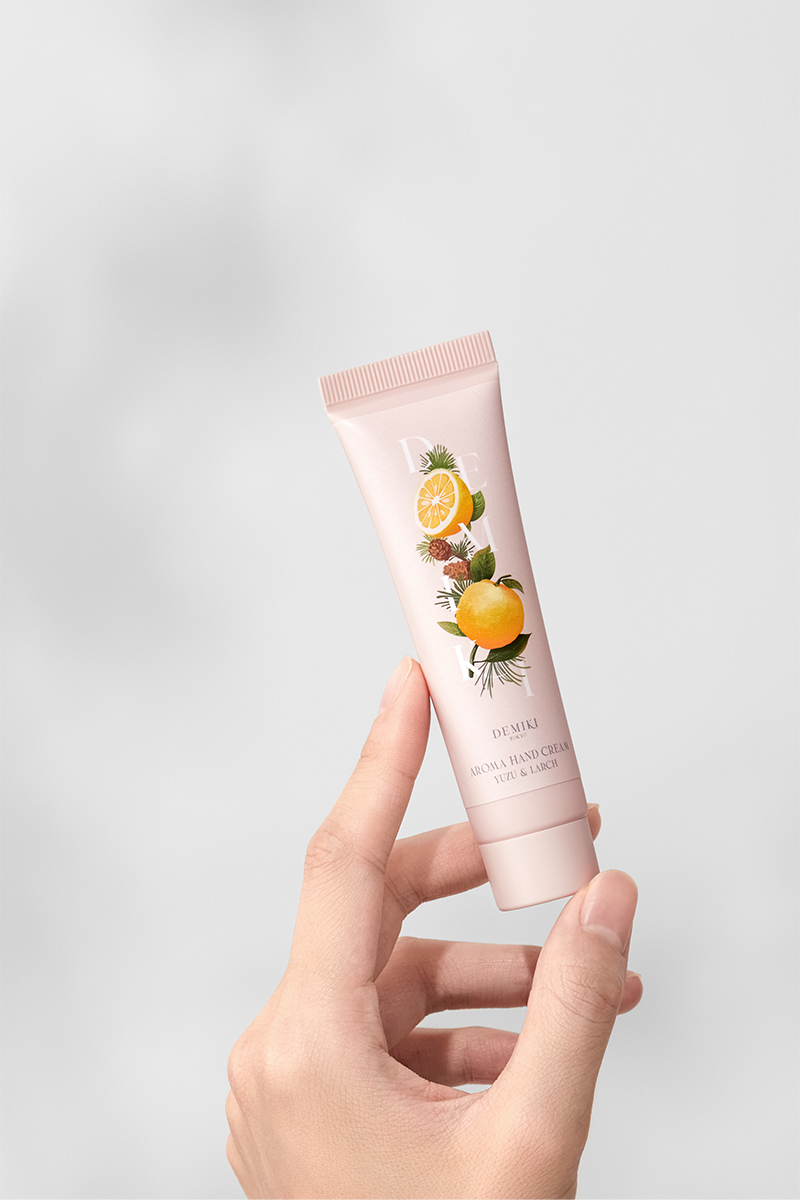 Protect and Nourish Your Hands with DEMIKI Yuzu & Larch Aroma Hand Cream